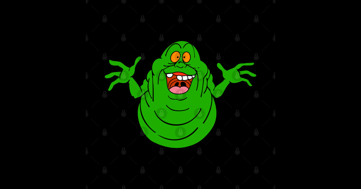 Slimer - Ghostbusters - Sticker | TeePublic