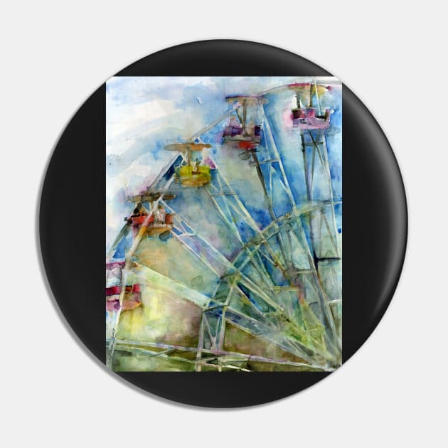 Ferris Wheel - Ferris Wheel - Pin | TeePublic