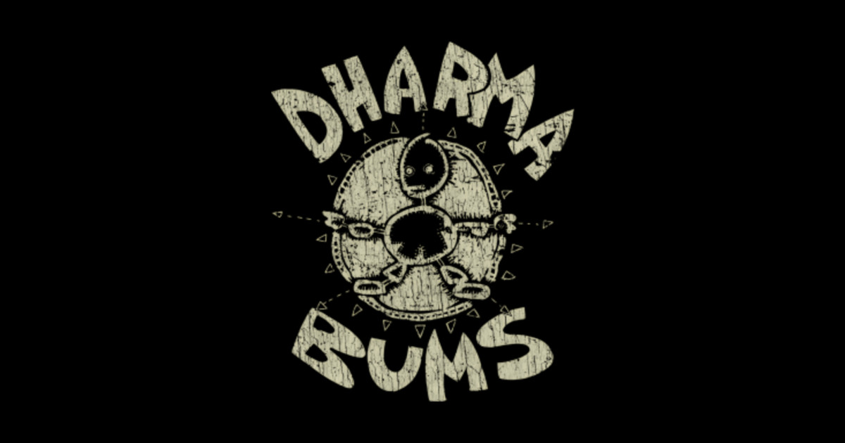 Dharma Bums – Compass (1987) - Dharma Bums - Sticker | TeePublic