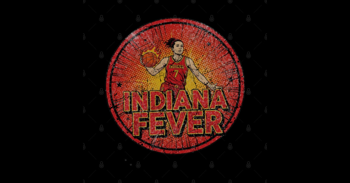 Indiana fever logo - Indiana Fever - Sticker | TeePublic