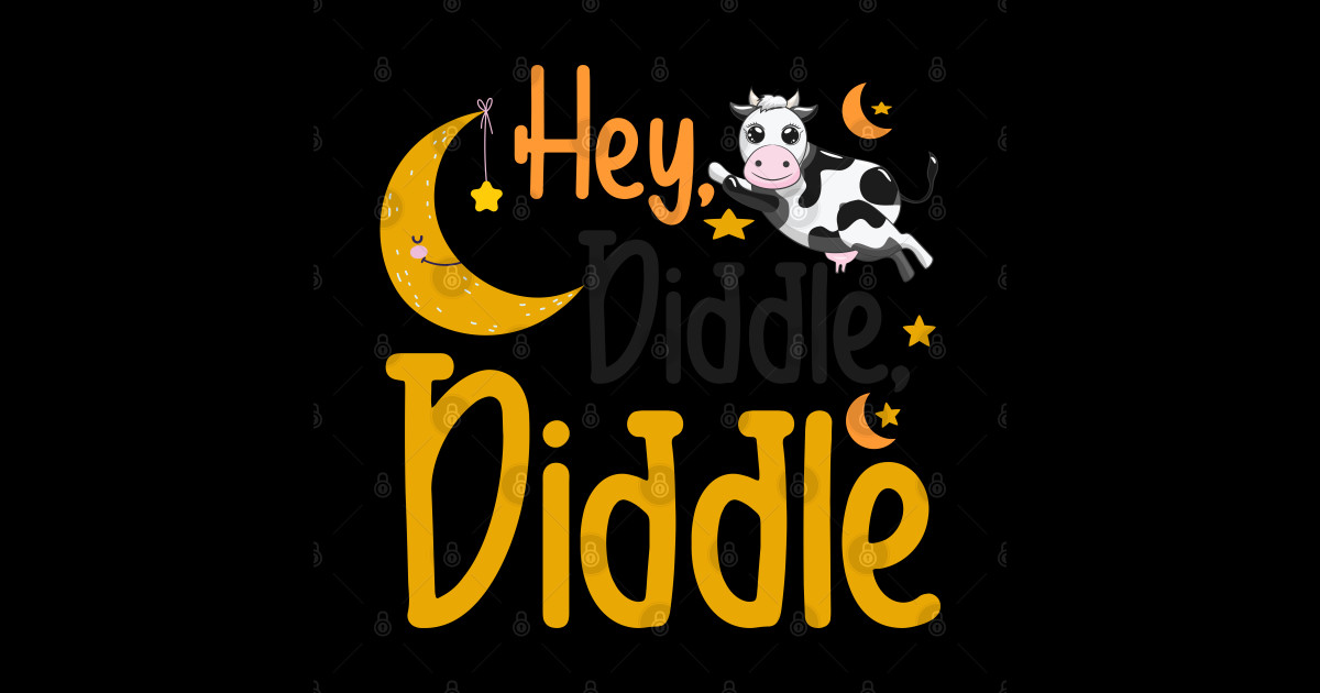 Hey, Diddle, Diddle: A Whimsical Nursery Rhyme Design - Cow Lover ...