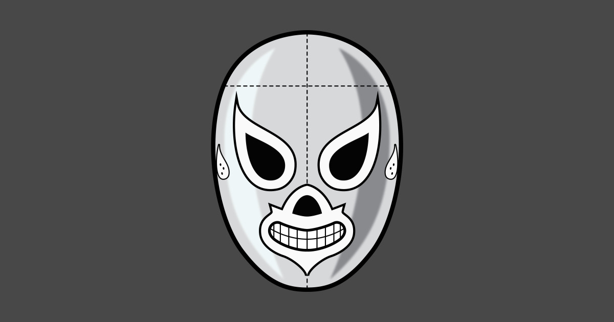 La Mascara de El Santo - Lucha Libre - Sticker | TeePublic