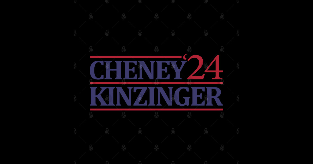 cheney kinzinger 2024 - Cheney Kinzinger 2024 - Pin | TeePublic