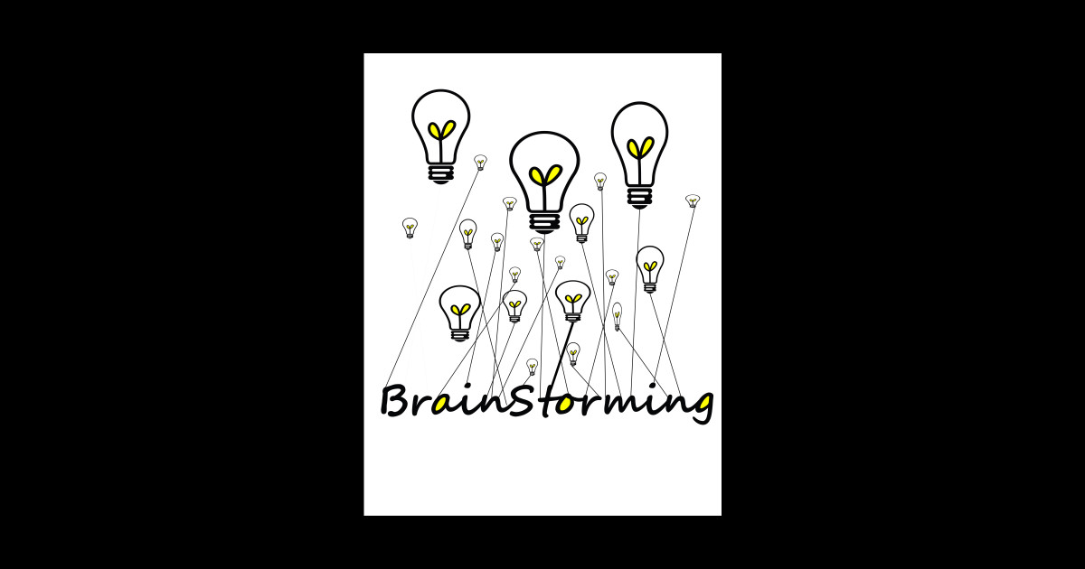 Brainstorming - Thinking - Sticker | TeePublic