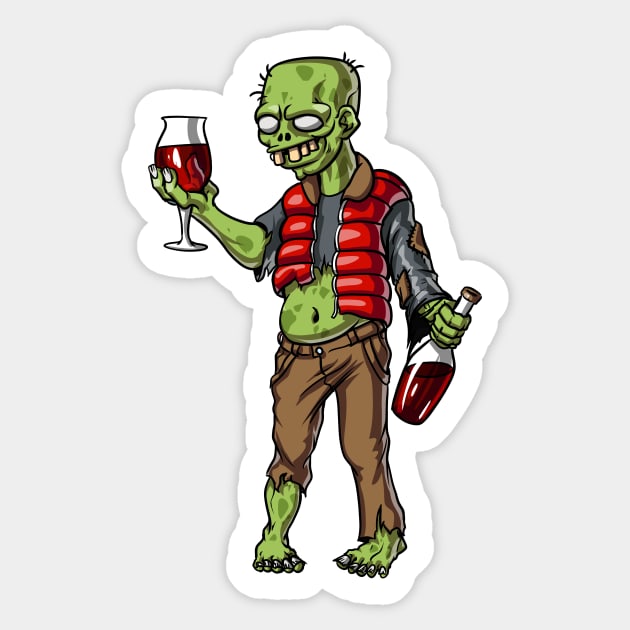 drunk zombie
