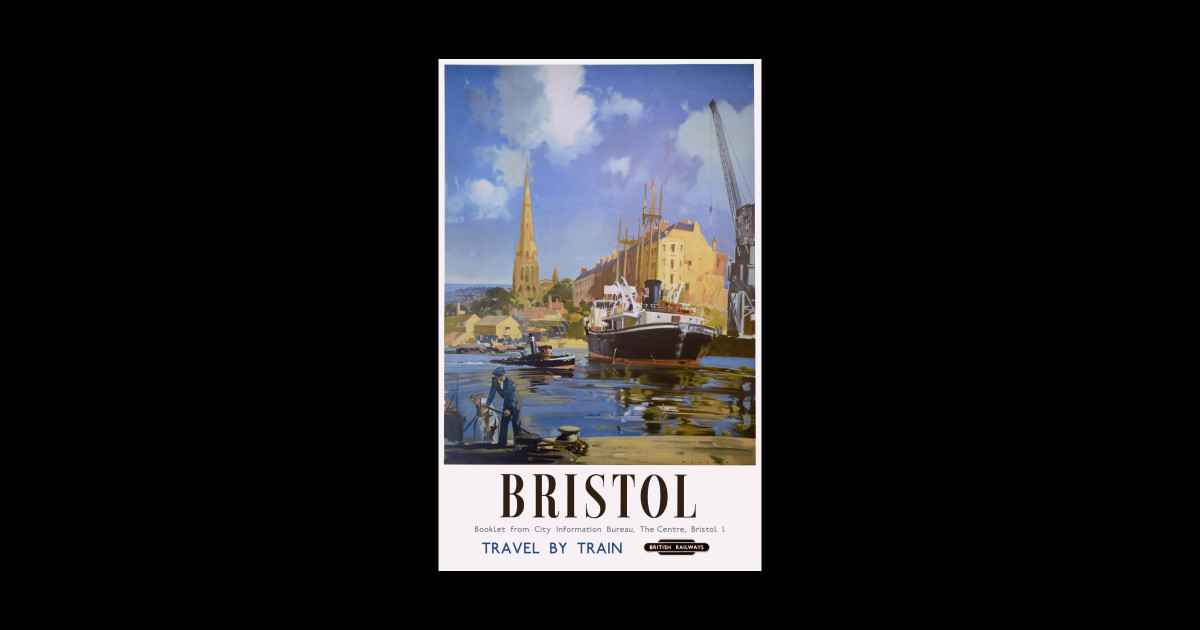 Vintage British Railways poster Bristol - Railway - Sticker | TeePublic