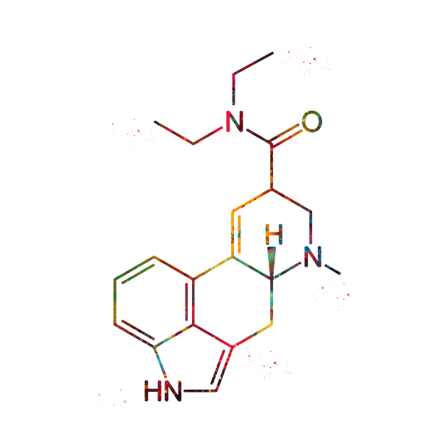 LSD Molecule - Lsd Molecule - T-Shirt | TeePublic