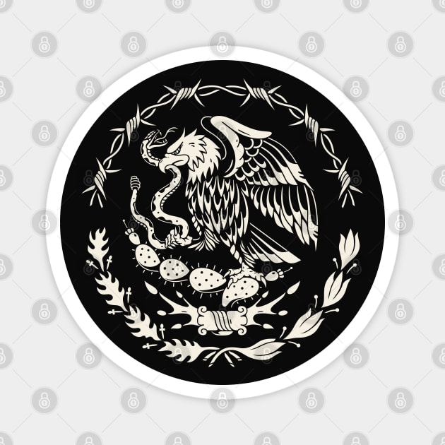 mexican eagle pixel art