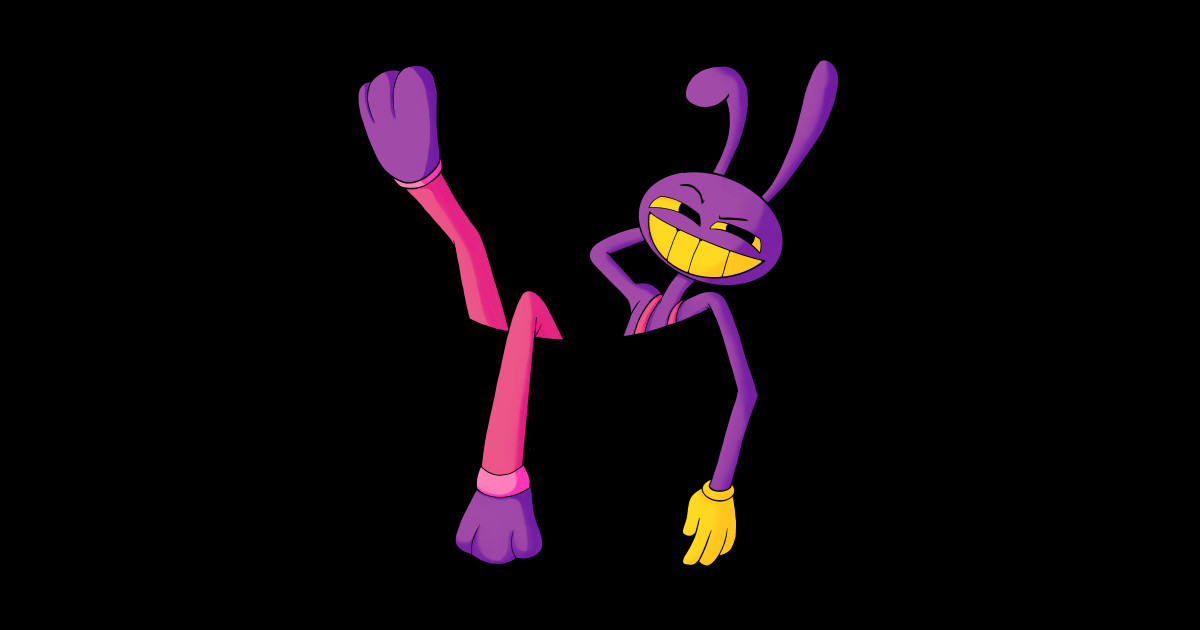 Jax the rabbit - Jax - Sticker | TeePublic