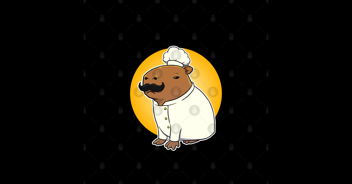 When it comes to the kitchen I'm the boss Capybara Chef - Im The Boss ...