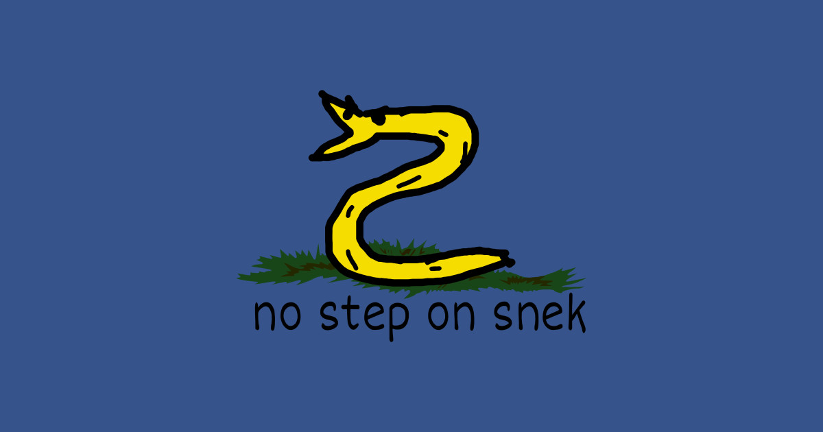 No Step On Snek - Funny - T-Shirt | TeePublic