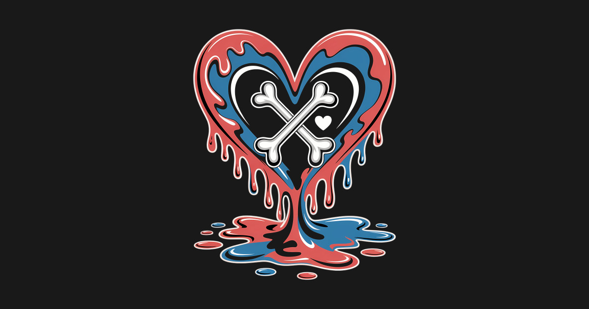 Drip Heart Rare Air Graphic Color Matching - Drip - T-Shirt | TeePublic