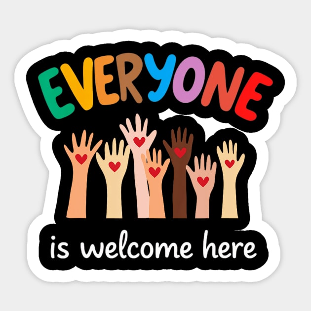 Everyone Is Welcome Here LGBTQ Teacher - Everyone Is Welcome Here ...