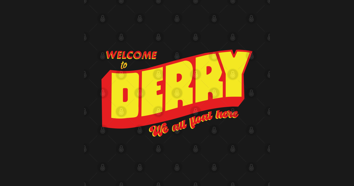 IT WELCOME TO DERRY LOGO - Welcome To Derry - Hoodie | TeePublic