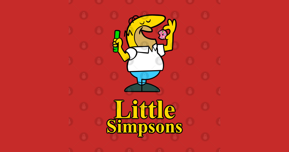 Little Simpsons - Little - T-Shirt | TeePublic