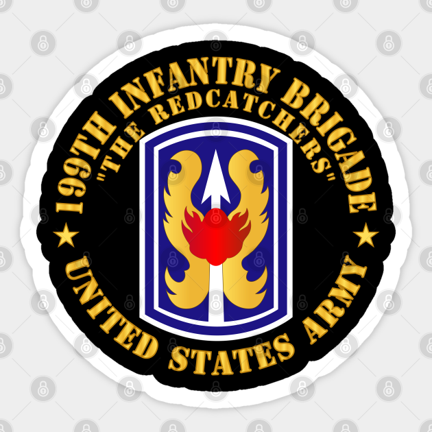 199th Infantry Brigade - The RedCatchers - SSI X 300 - 199th Infantry ...
