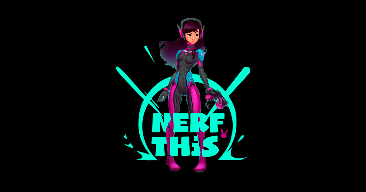 Dva Overwatch - Overwatch - Sticker | TeePublic