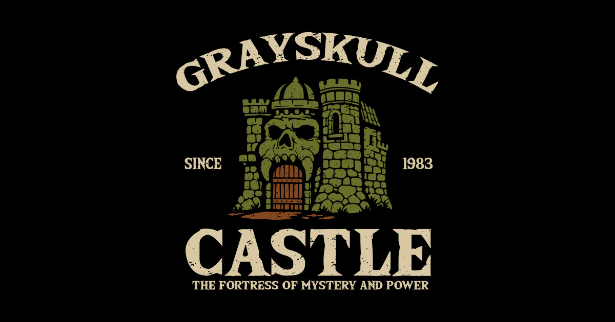 Grayskull Castle - Grayskull - Sticker | TeePublic