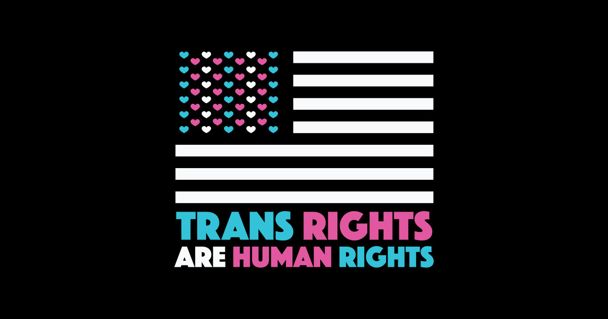 Trans Rights Are Human Rights - Trans Rights Are Human Right - Sticker ...