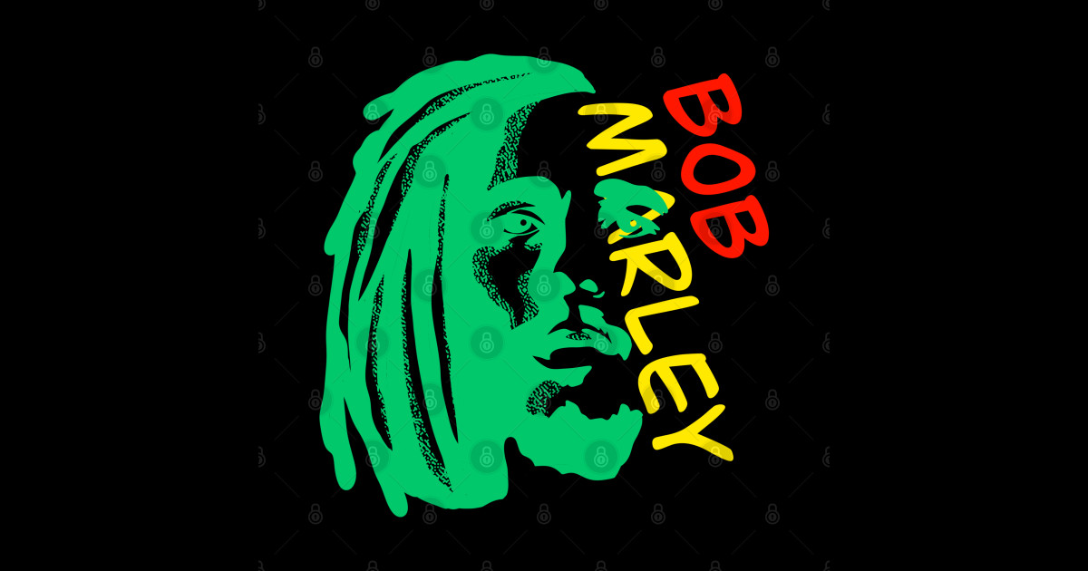 Bob marley - Bob Marley Reggae - Sticker | TeePublic
