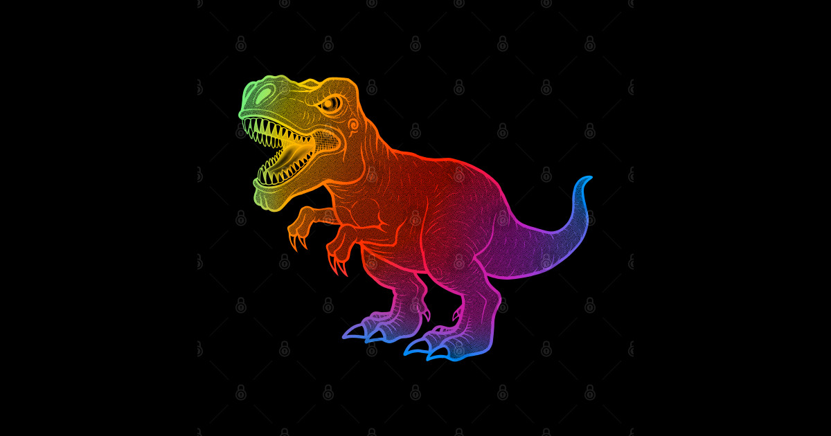 T. Rex dinosaur - T Rex T Rex Lover - Sticker | TeePublic