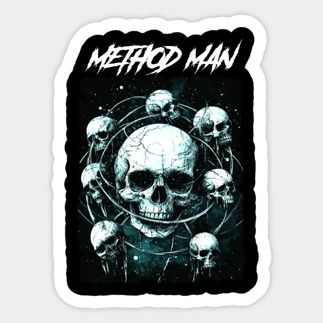 METHOD MAN FAN ART - Method Man Fan Art - Sticker | TeePublic