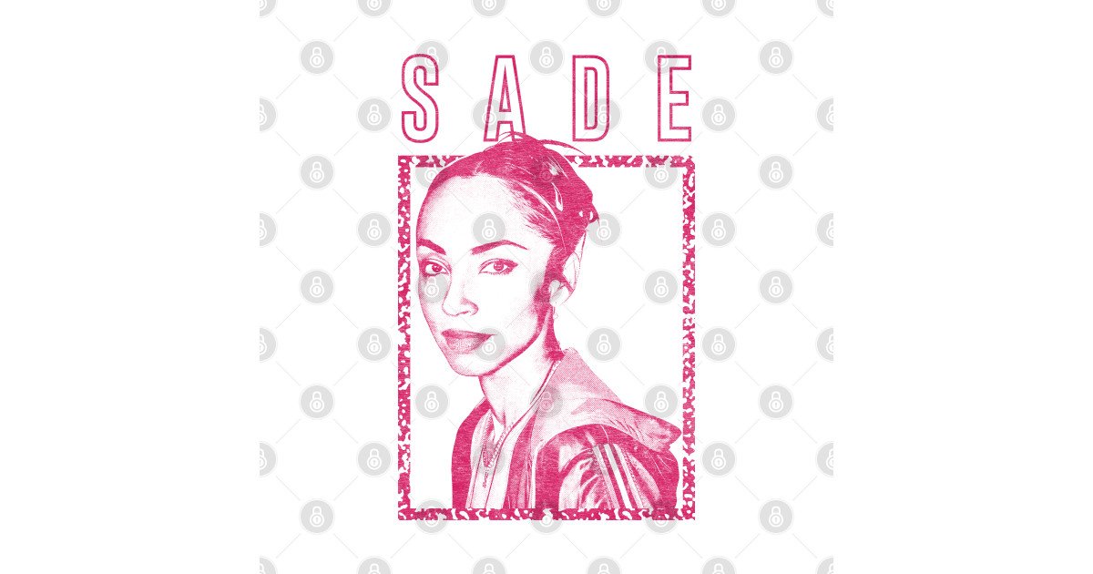 Sade Retro Style Original Fan Art Design - Sade - T-Shirt | TeePublic