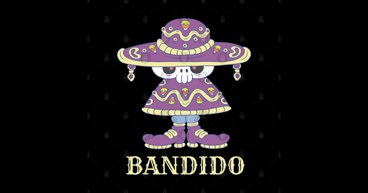 Bandido - Western - Sticker | TeePublic