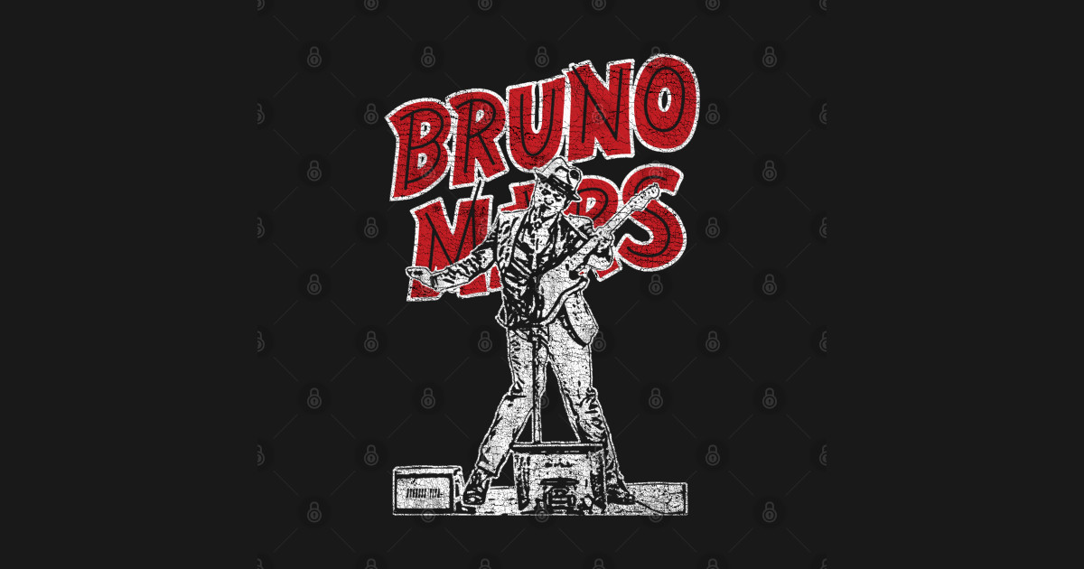 Bruno Mars - Bruno Mars - T-Shirt | TeePublic
