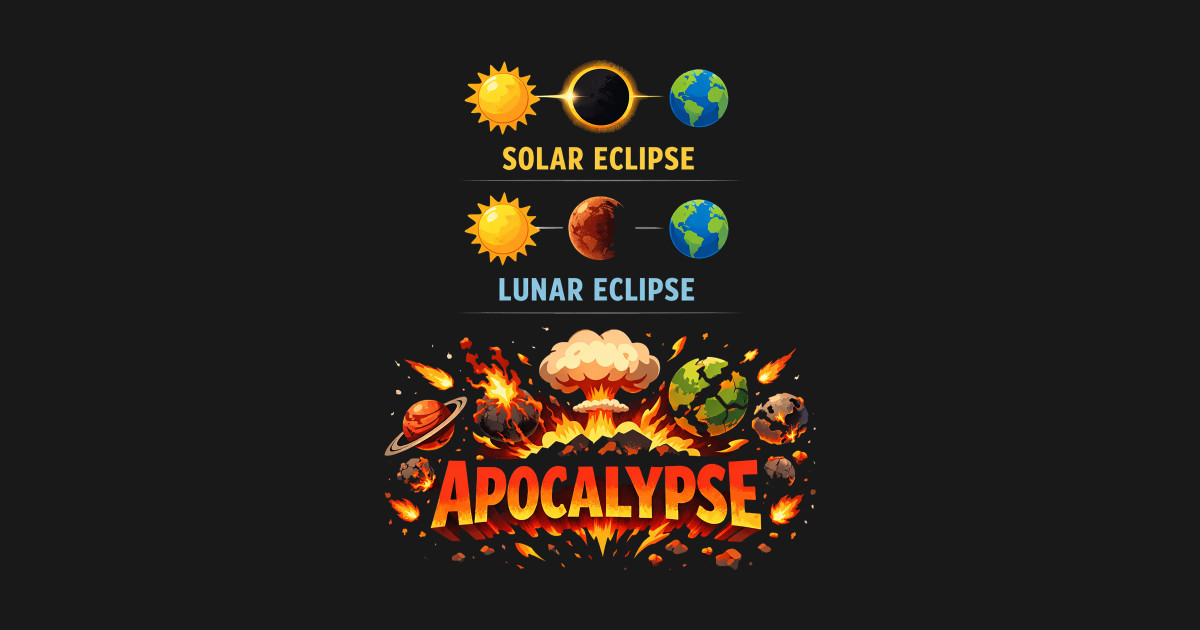 lunar eclipse 2026 - Lunar Eclipse 2026 - T-Shirt | TeePublic