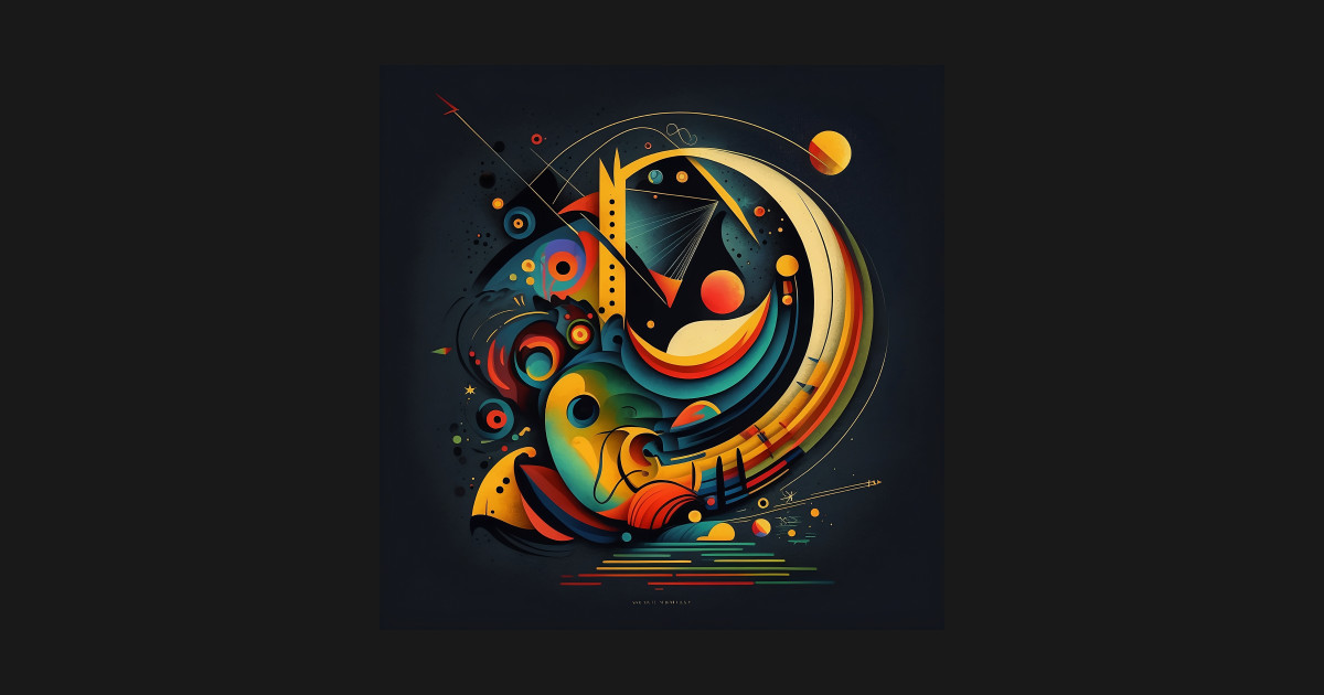 Kandinsky-esque VI - Kandinsky - T-Shirt | TeePublic