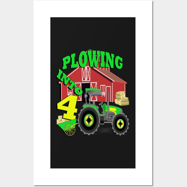 Birthday 4 Year Old Farming Themed Party, Cute Farm Fourth Birthday ...