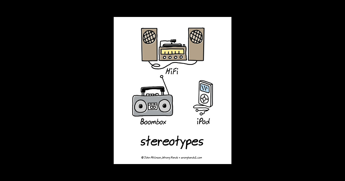 stereotypes - Stereotype - Sticker | TeePublic