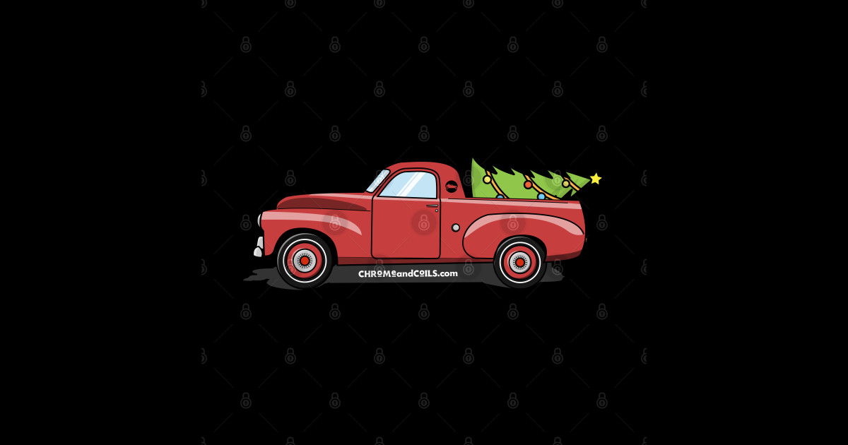 Classic FJ Holden Christmas Tree Ute - Fj Holden - Posters and Art ...