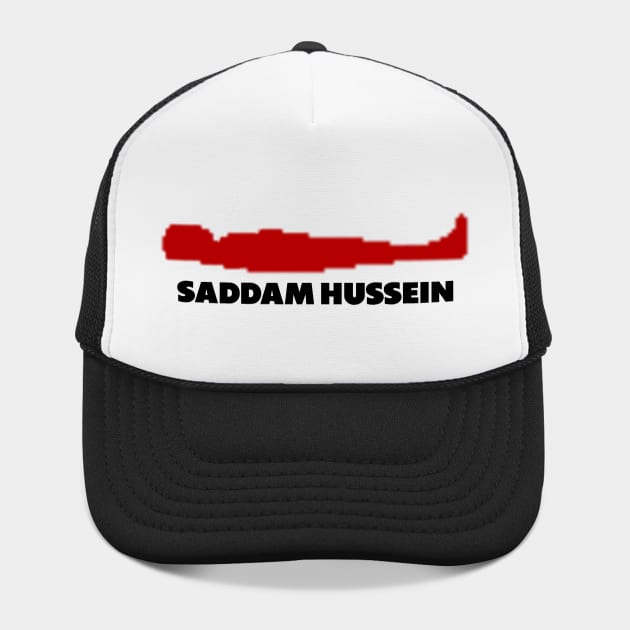 Saddam Hussein's Hiding Place - Memes - Hat | TeePublic