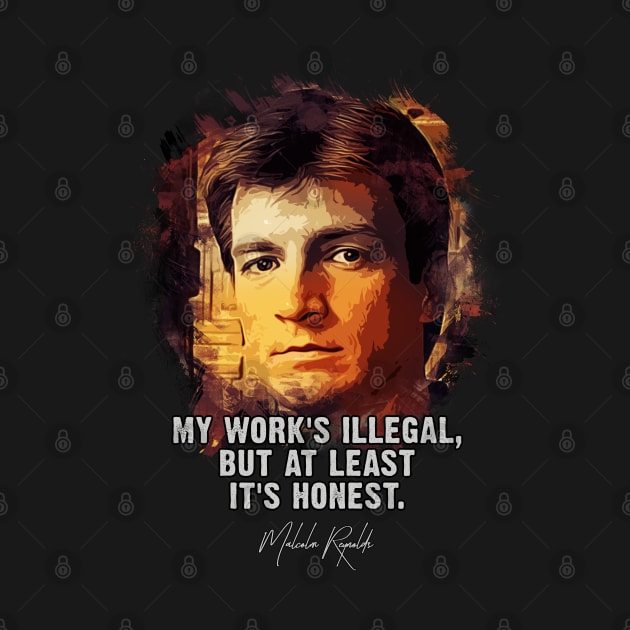 Captain Mal - FIREFLY - Movie - T-Shirt | TeePublic