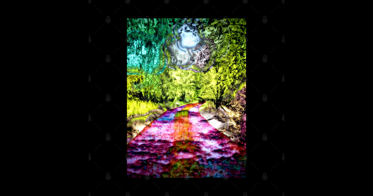 Forest Pathway - Forest Path - Sticker | TeePublic