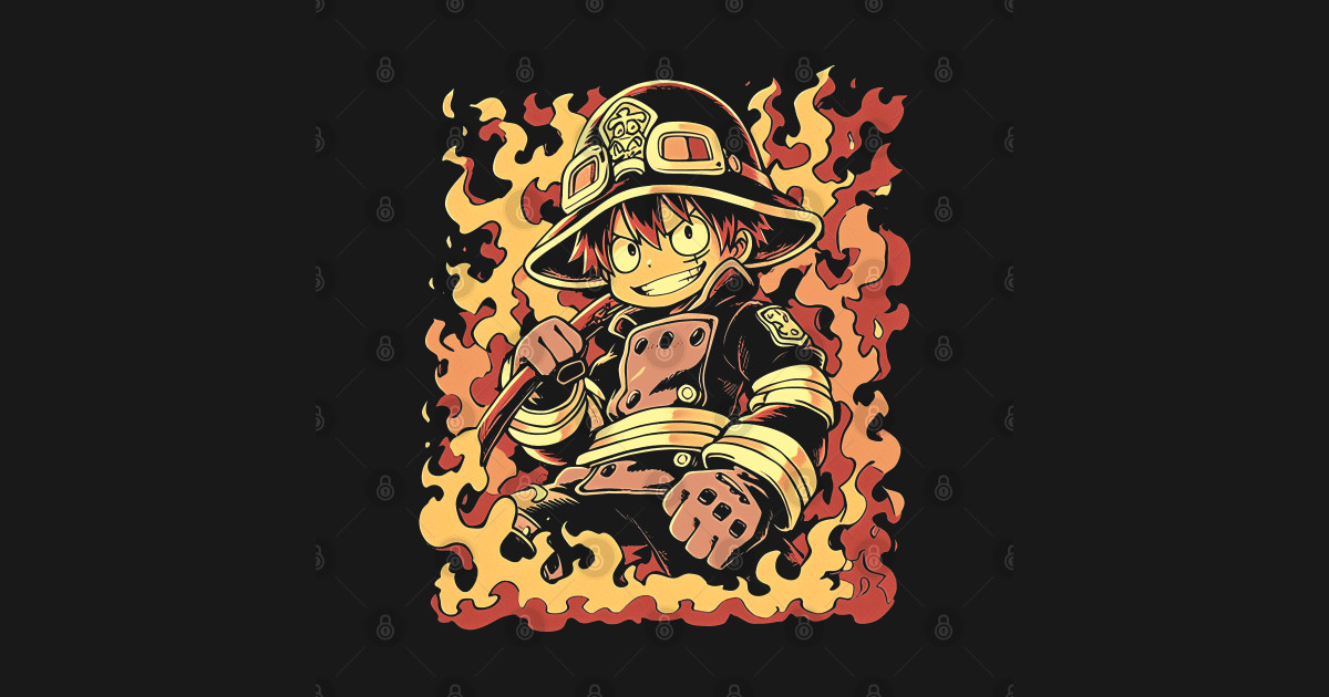Shinra Kusakabe Fire Force Chibi Fan - Shinra Kusakabe - T-Shirt ...