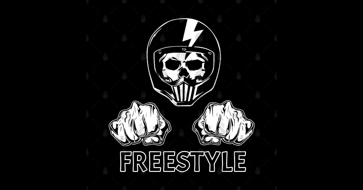 Freestyle helmet - Freestyle - Sticker | TeePublic