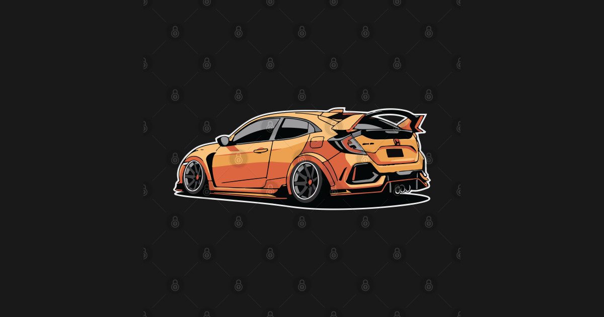 JDM Honda Civic Type R Car Funny Gift - Civic Type R - T-Shirt | TeePublic