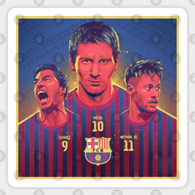 The sharpest trio legend in the world - Football Player - Sticker | ID ...