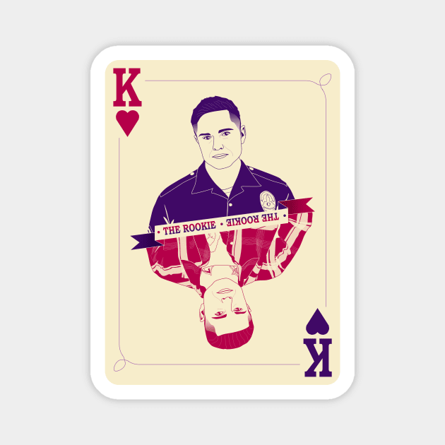 Tim / Dim / Jake - King Playing Card | The Rookie - The Rookie - Magnet ...