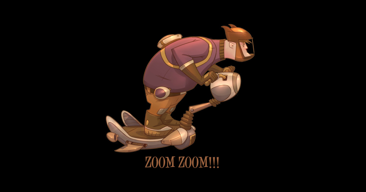 Zoom Zoom - Sci Fi - Sticker | TeePublic