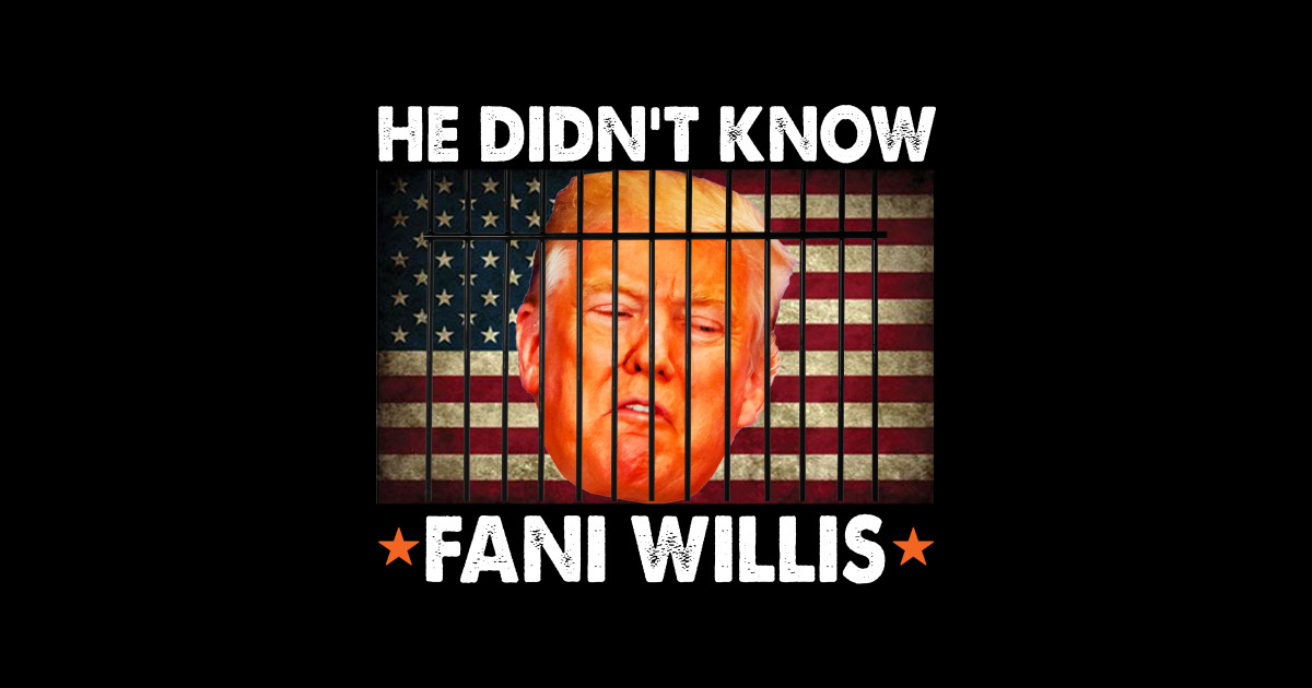 He didn't know Fani Willis - He Didnt Know Fani Willis - Sticker ...