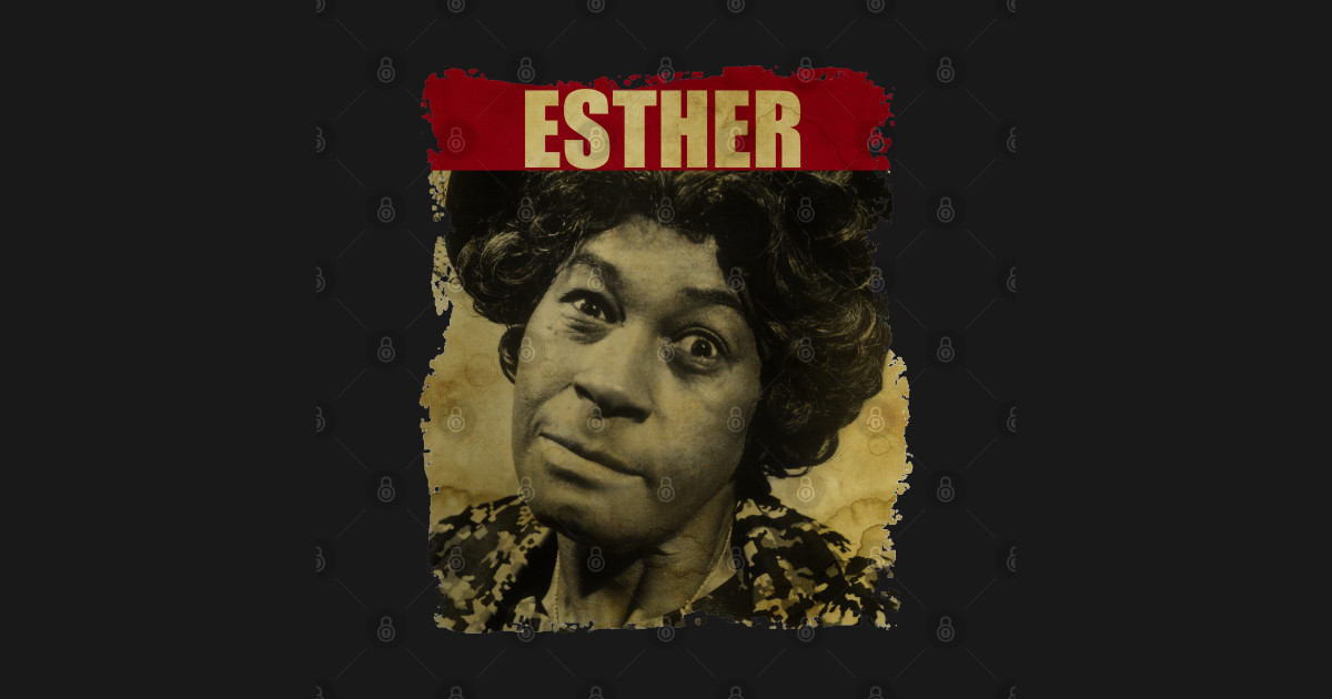 Aunt Esther - RETRO STYLE - Redd Foxx - T-Shirt | TeePublic