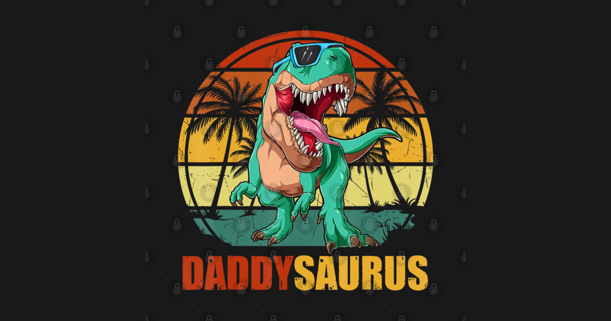 Daddysaurus Rex Dad Matching Dinosaur Birthday Party - Daddysaurus Rex ...