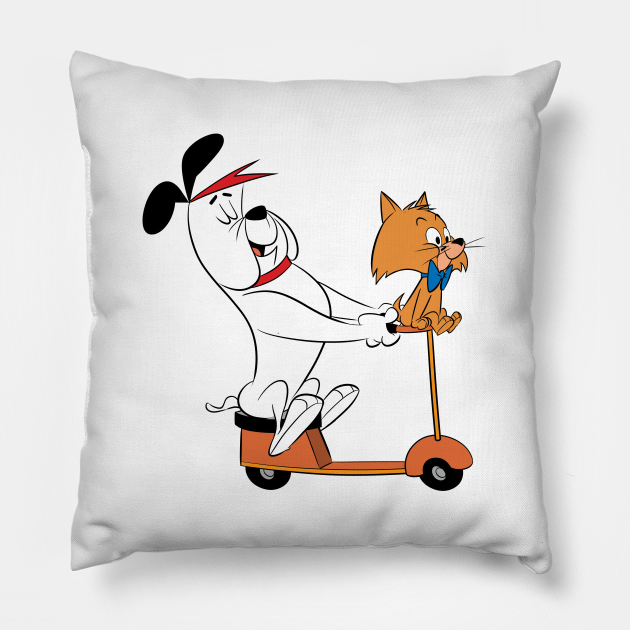 Ruff and Reddy - Hanna Barbera - Pillow | TeePublic