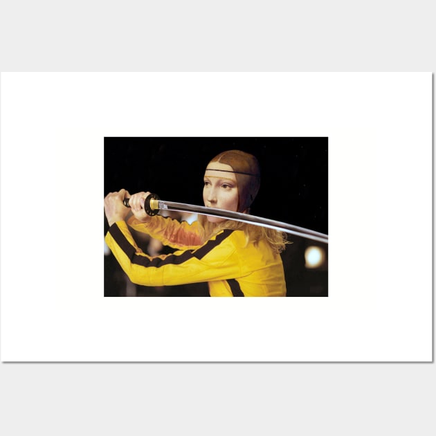 Leonardo Da Vinci's Lady with an Ermine & Beatrix Kiddo (Black Mamba ...