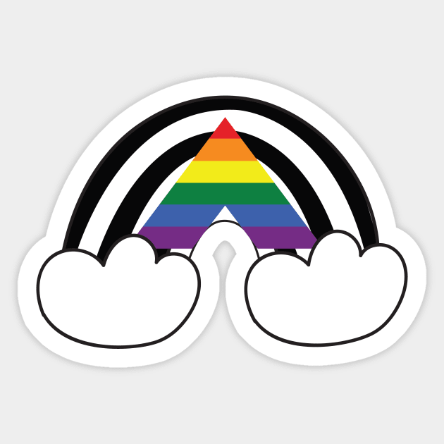 Straight Ally pride flag - Straight Ally - Sticker | TeePublic
