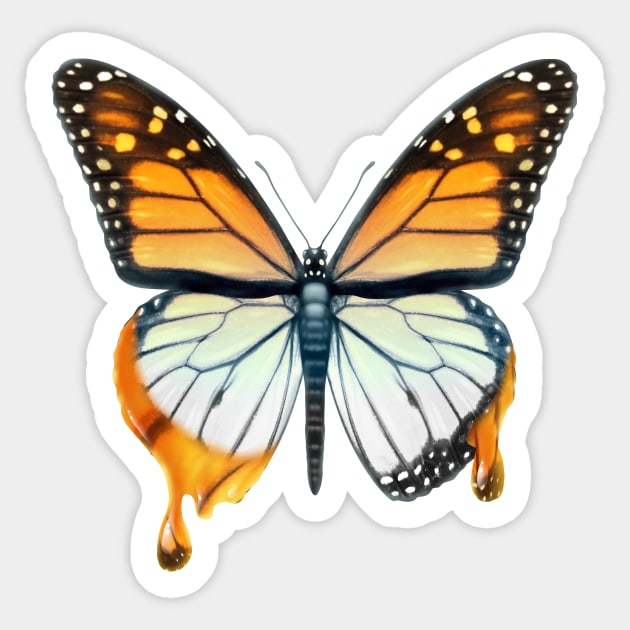 Monarch Butterfly - Monarch - Sticker | TeePublic